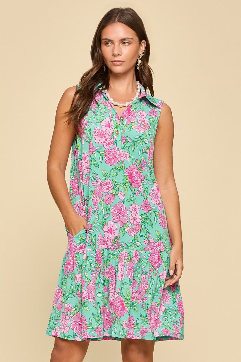Dear Scarlett Whispering Flowers Dress – Simply Simpson Boutique